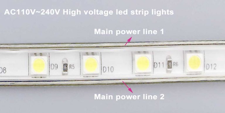 10 Differences Between AC 110V/120V/230V/240V LED Strip Light and DC ...