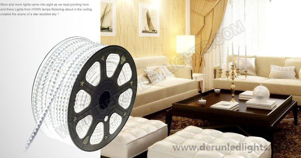 Power cord of 110v-240v led strip - DERUN LED