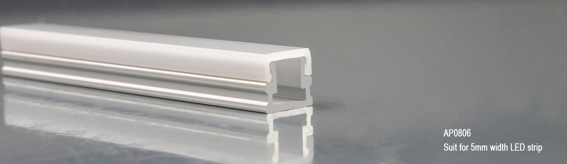 LED Aluminum Profile AP0806 8.1×7.2mm - DERUN LED