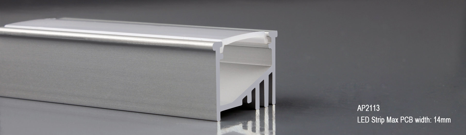 LED Aluminum Profile AP2113 21×13.5mm - DERUN LED