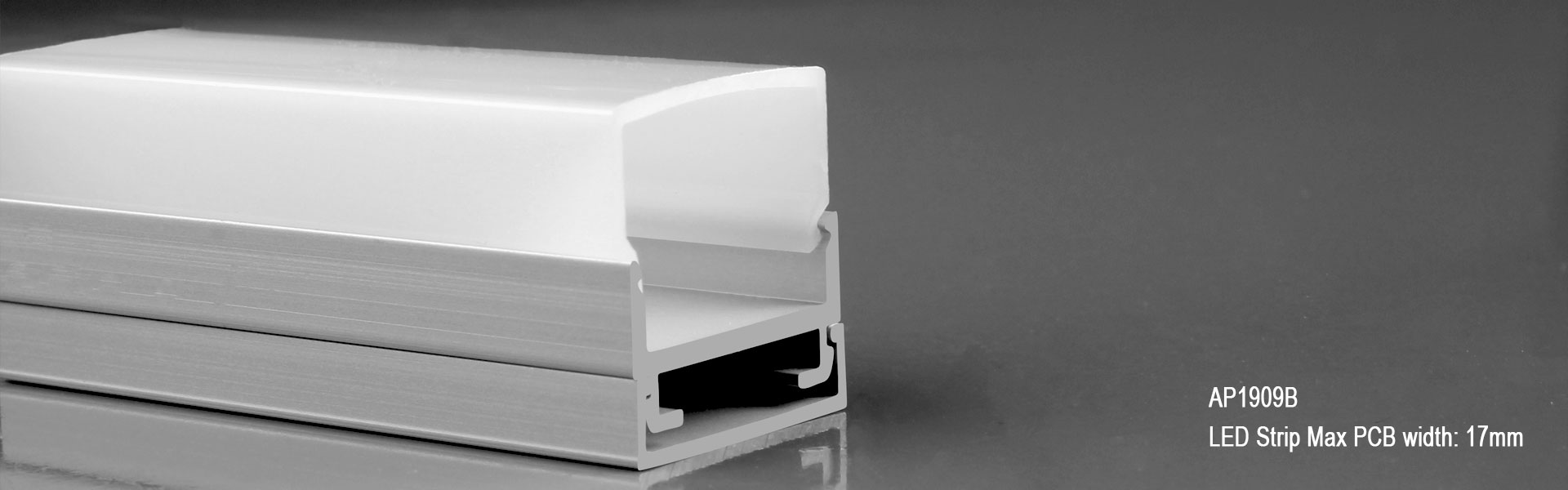 LED Aluminum Profile AP1909B 19.4x20mm - DERUN LED