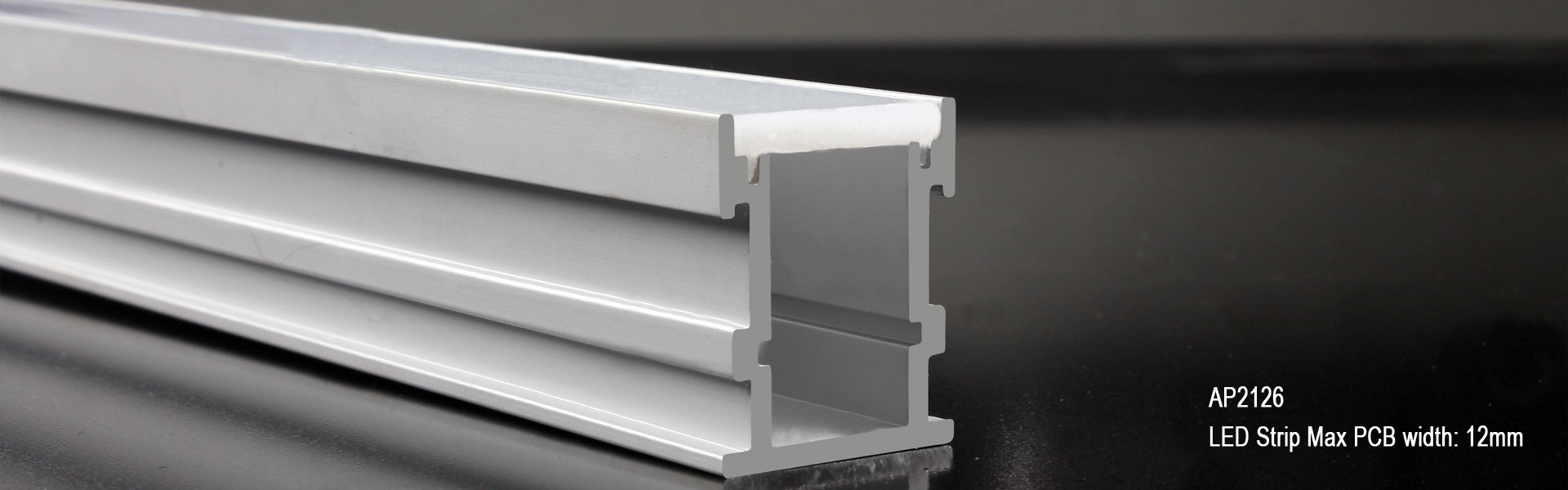 LED Aluminum Profile AP2126 21×25.7mm - DERUN LED