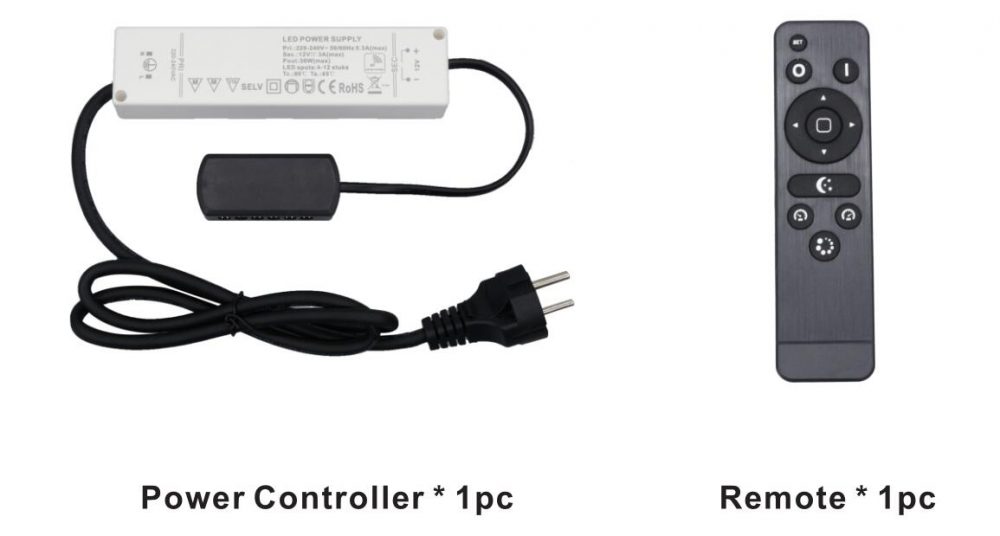 RF Remote power controller for Single Color MINI led spotlight - DERUN LED