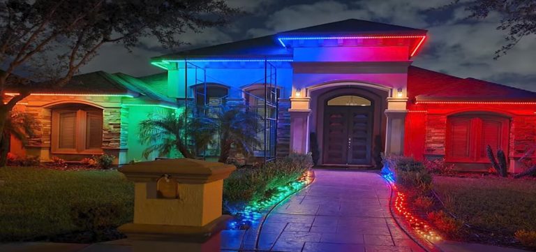 Complete guide: permanent install led strip Christmas lights - DERUN LED
