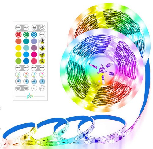 Wifi RGB Dream Color LED Smart Strip Light Kit can be Controlled with ...