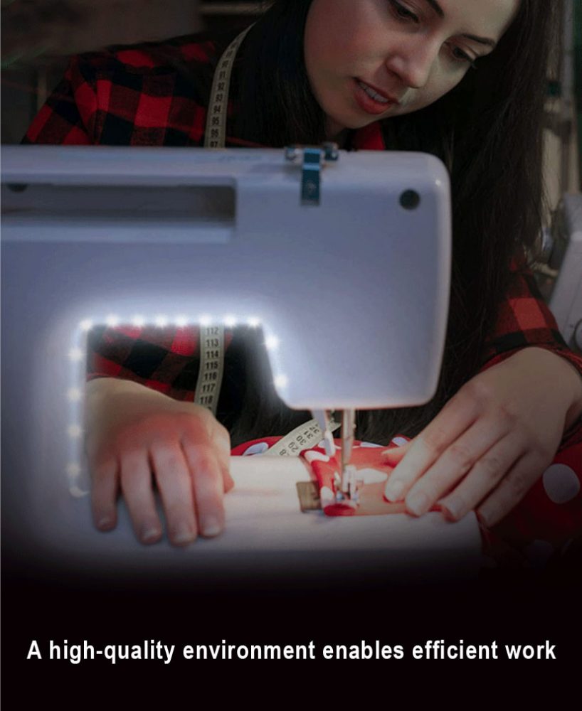 New led sewing machine strip light 5v waterproof clothing car light ...