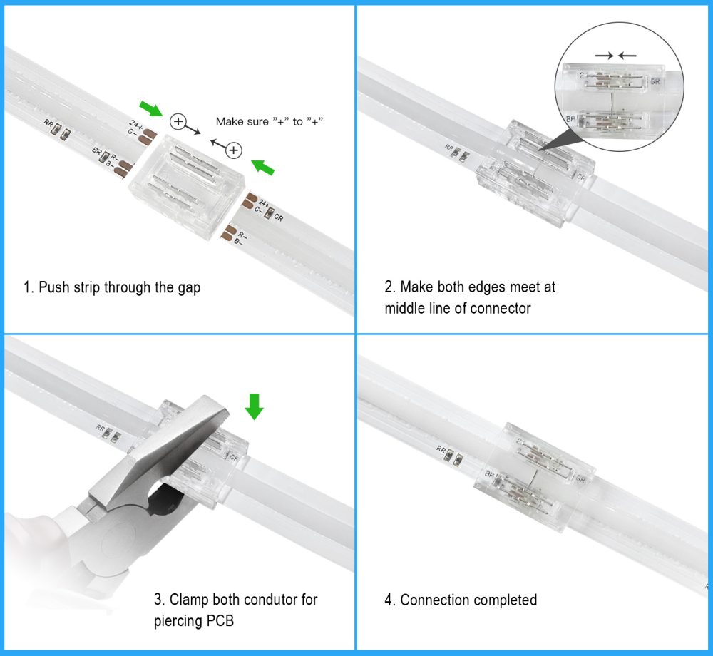 China chip on board RGBW RGBWW Cob Led Strip lights manufacturer ...