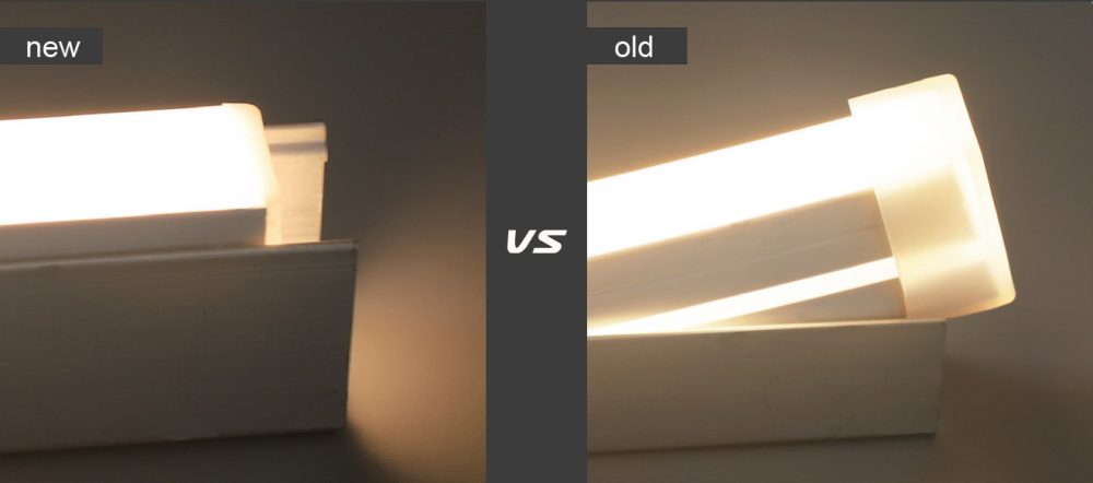 Borderless End cap LED Neon Flex Strip Light - DERUN LED