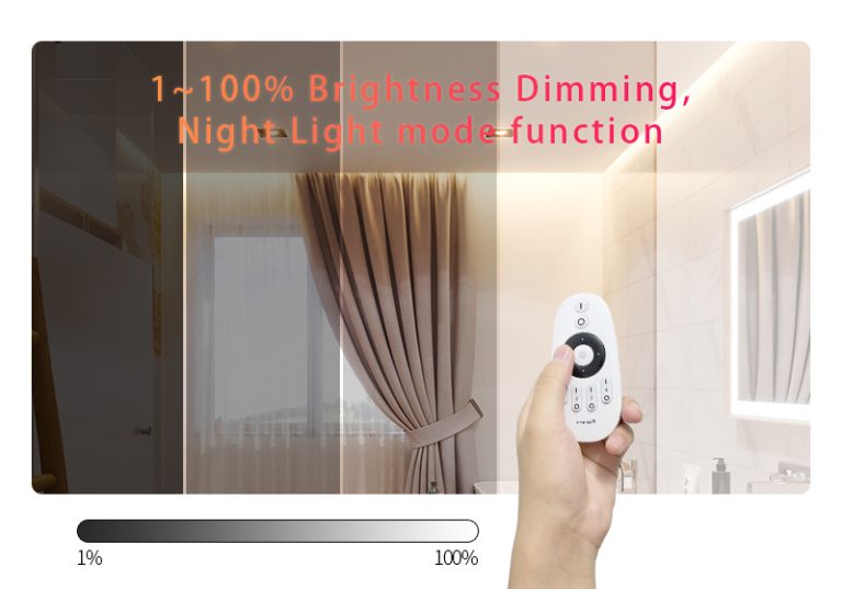 C01RF/C02RF 2.4GHz RF Single Color/Dual White LED Controller - DERUN LED