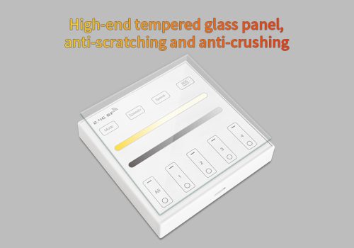 WR02RF 4 Zone Smart Wall Remote Controller for Single Color & Dual ...