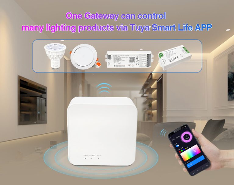 GW01 2.4GHz RF Tuya Gateway - DERUN LED
