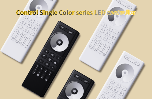 RC01RF 2.4GHz RF 4 Zone Single Color Remote Controller - DERUN LED